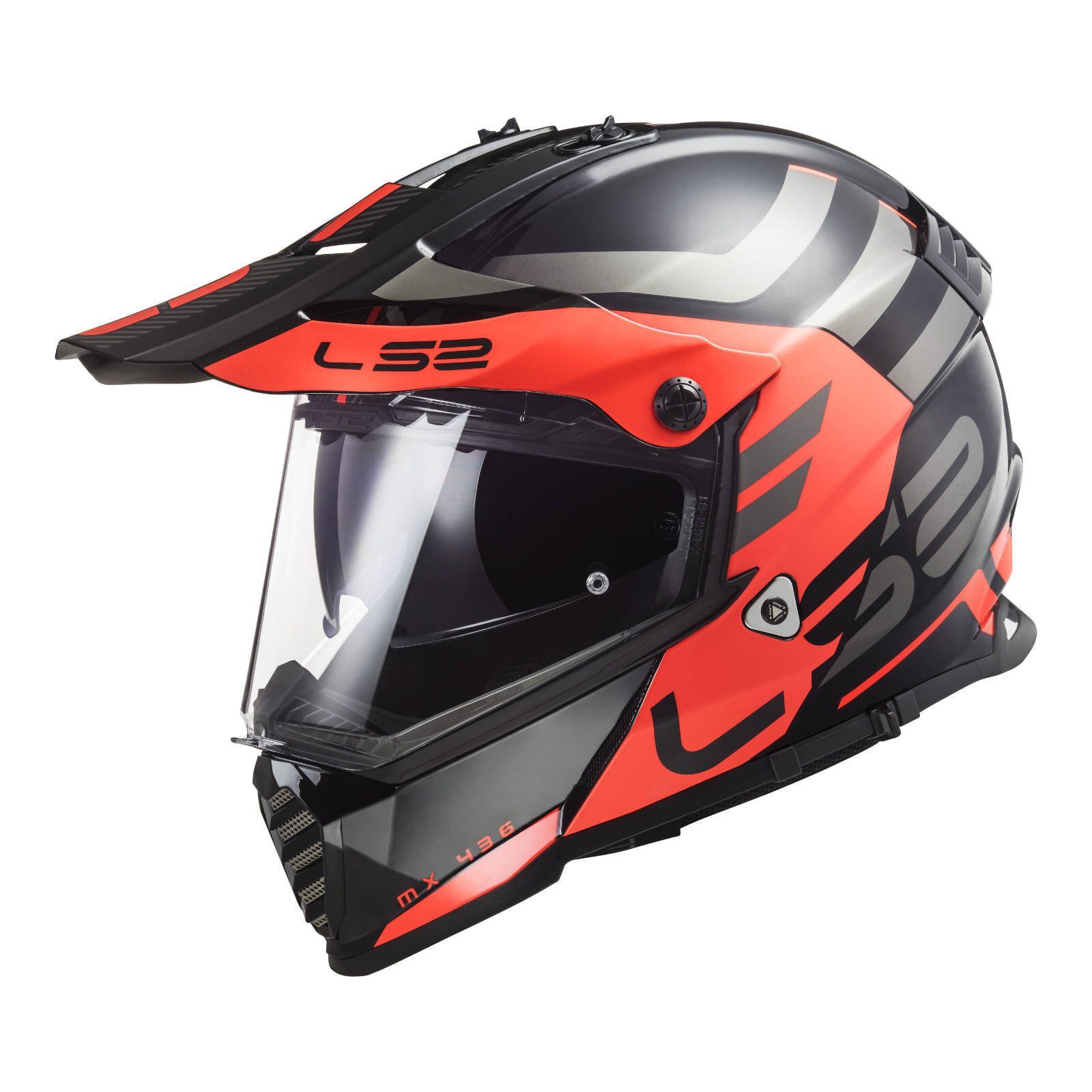 LS2 MX436 Pioneer Evo Adventurer Helmet - Road Motorcycle Helmets ...