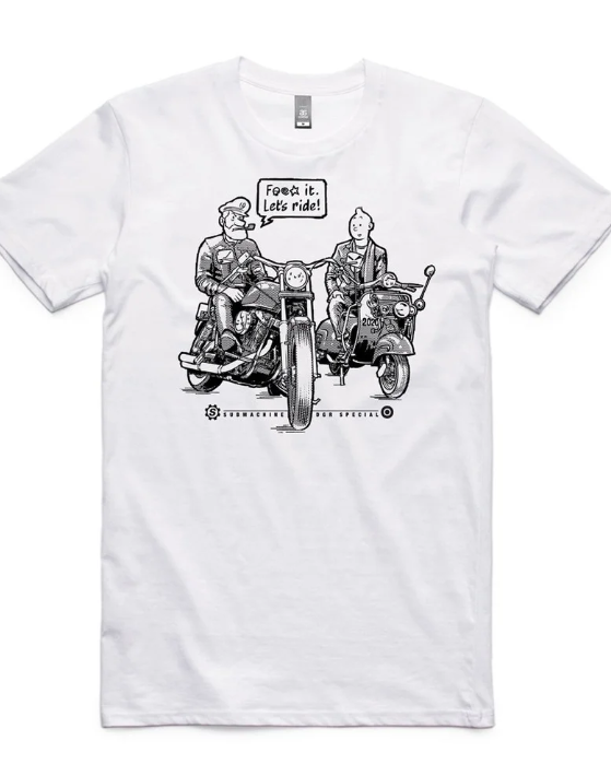 Submachine LET'S RIDE T-Shirt - Casual Gear-Shirts : Motomail - New ...